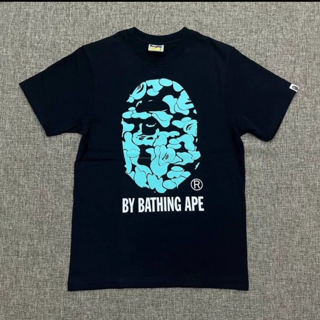 Bape original calo nih heat, Fesyen Pria, Pakaian , Atasan di Carousell