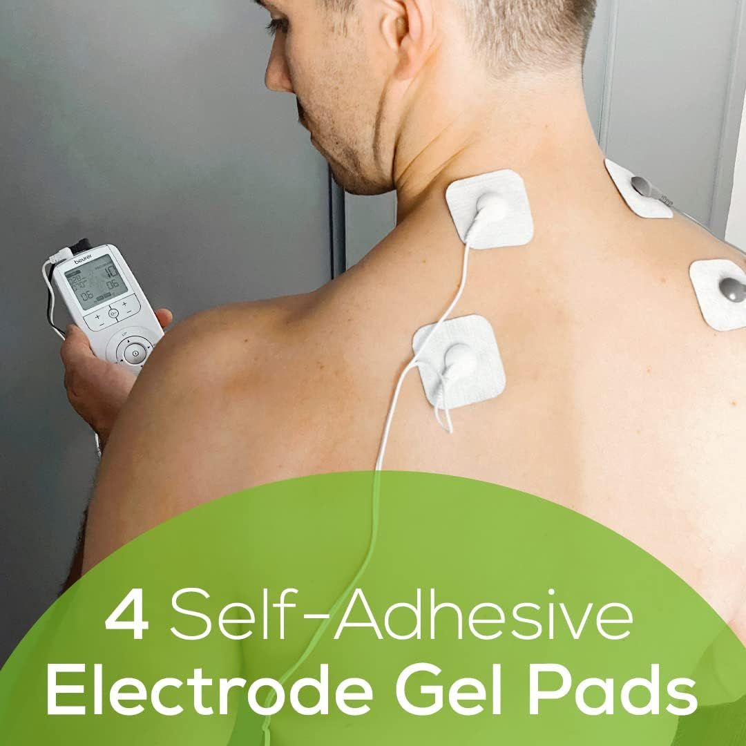 Beurer EM44 TENS Unit Muscle Stimulator with 50 Intensity Levels for ...