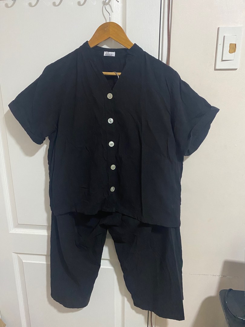 Black Coords Pants, Women's Fashion, Dresses & Sets, Sets or ...