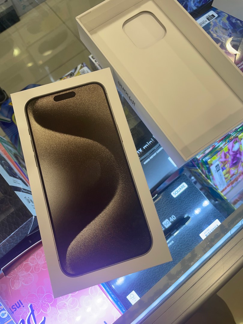 BN Activated iPhone 15 Pro Max 256GB in Natural Titanium, Mobile Phones ...