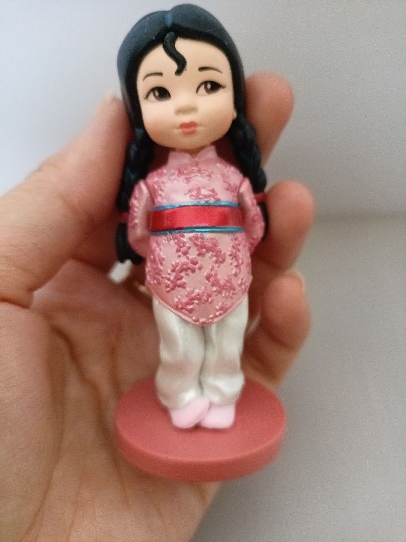Boneka figure Disney princess Mulan toddler 8 cm MK-L-1614, Toys ...