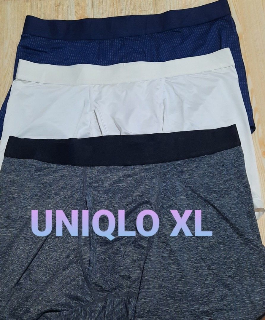 BOXER IMPORT UNIQLO XL, Fesyen Pria, Pakaian , Bawahan di Carousell