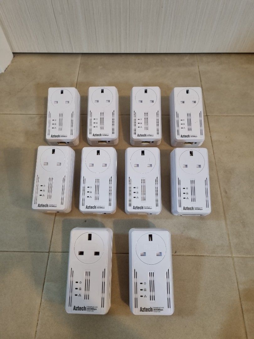 AZTECH Powerline Modems, Computers & Tech, Parts & Accessories ...