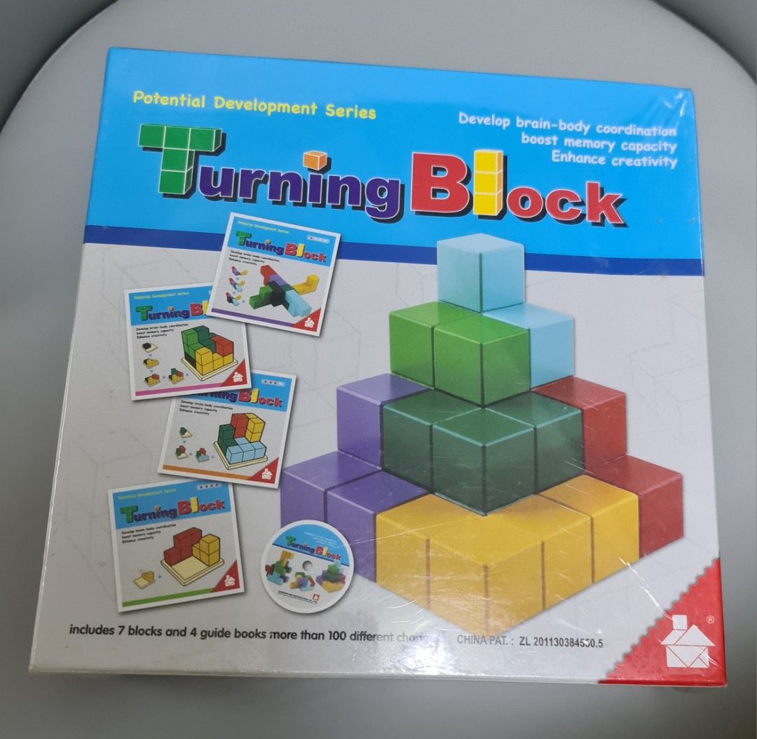 BRAND NEW TURNING BLOCKS @ $15 ONLY!!! FOR MEMORY BOOST OR RIGHT BRAIN ...