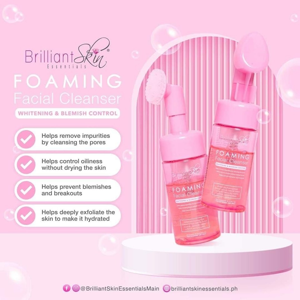 Brilliant Skin Essentials Foaming Facial Cleanser, Beauty & Personal ...