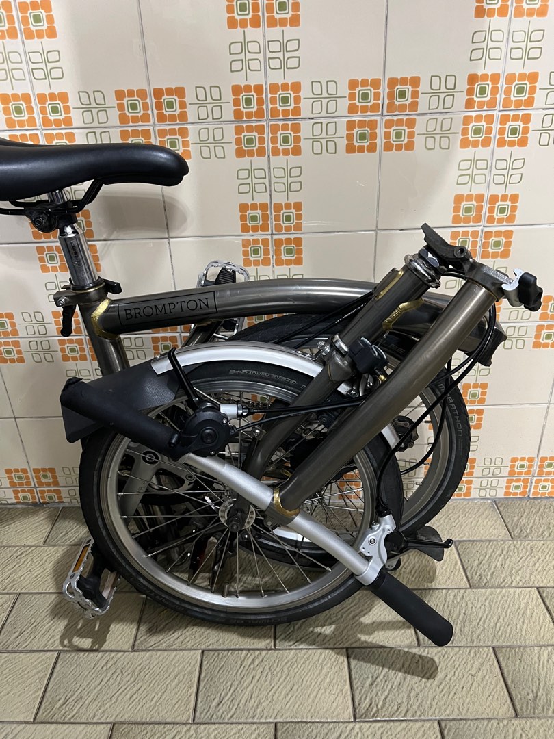 Brompton S3L Raw Lacquer 2017, Sports Equipment, Bicycles & Parts ...