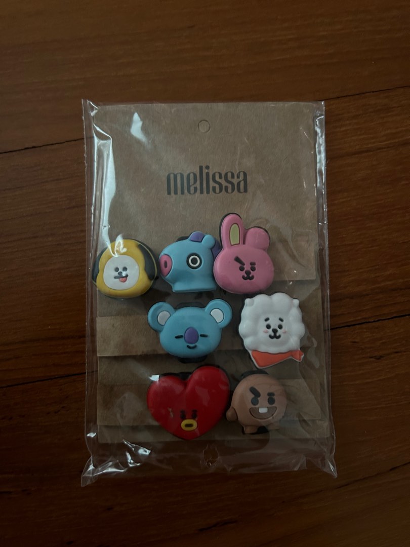 BTS x Melissa custom set, Hobbies & Toys, Memorabilia & Collectibles, K ...