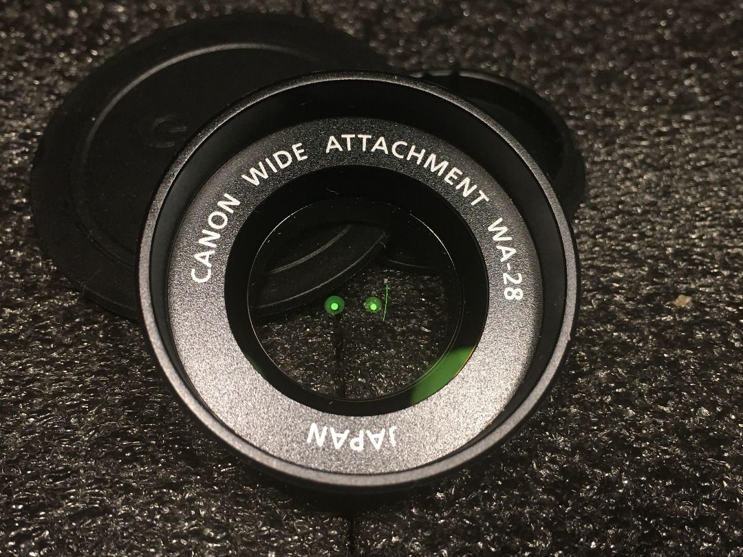 Canon 28mm Wide Attachment Lens (Threaded), Photography, Lens & Kits on ...