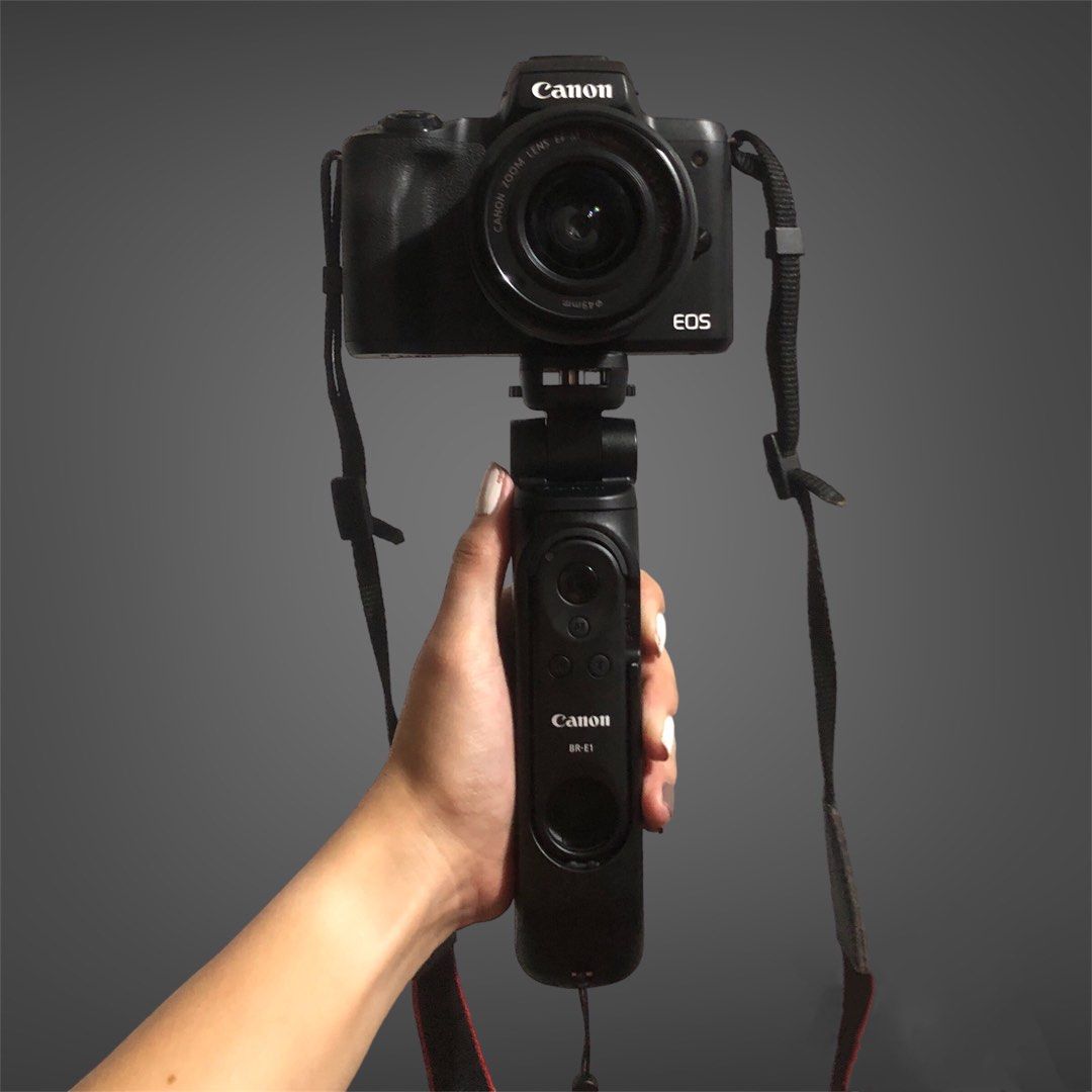 CANON EOS M50 MARK II Mirrorless with Tripod Grip, Photography, Cameras ...