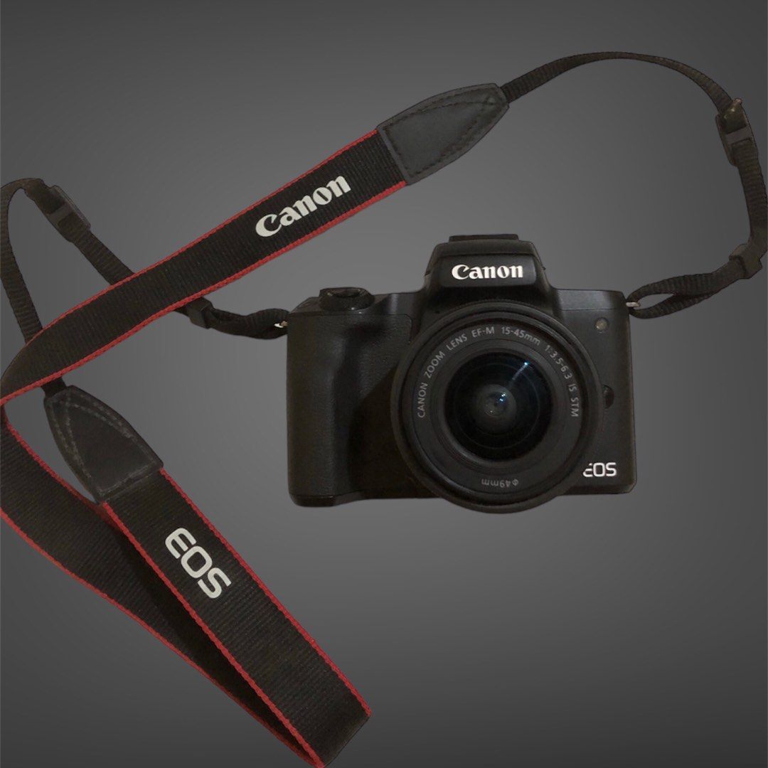 CANON EOS M50 MARK II Mirrorless with Tripod Grip, Photography, Cameras ...