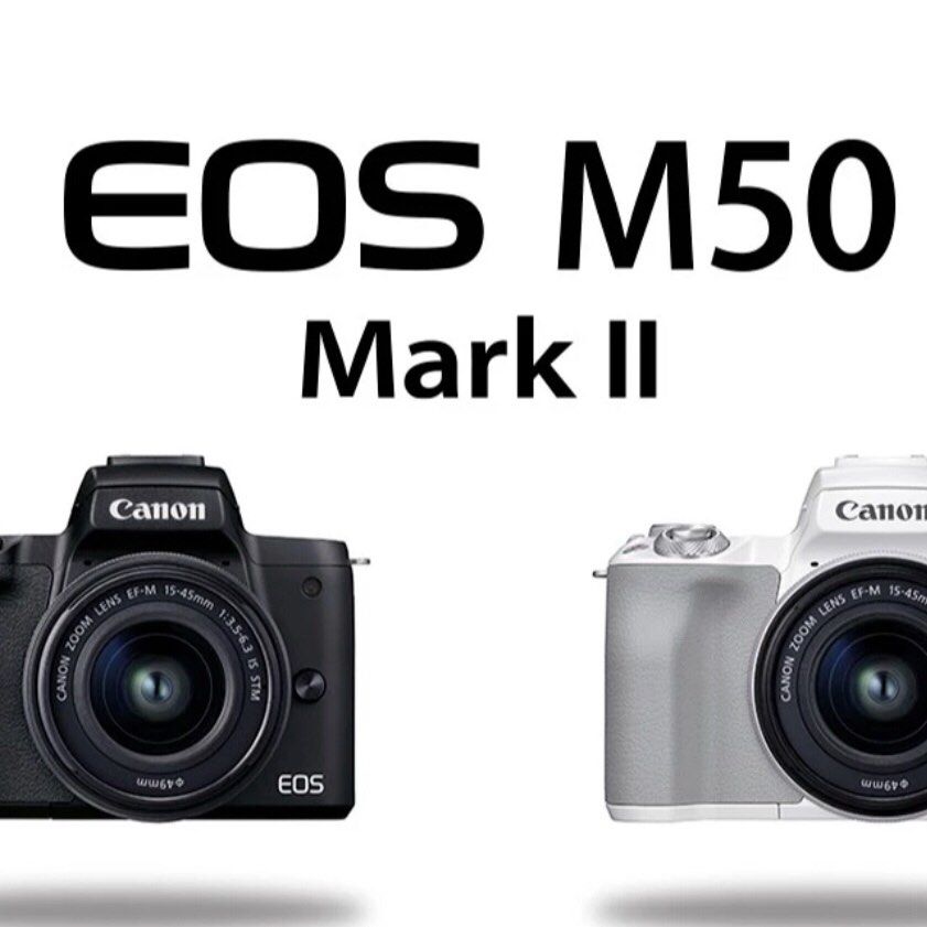 CANON EOS M50 MARK II Mirrorless with Tripod Grip, Photography, Cameras ...
