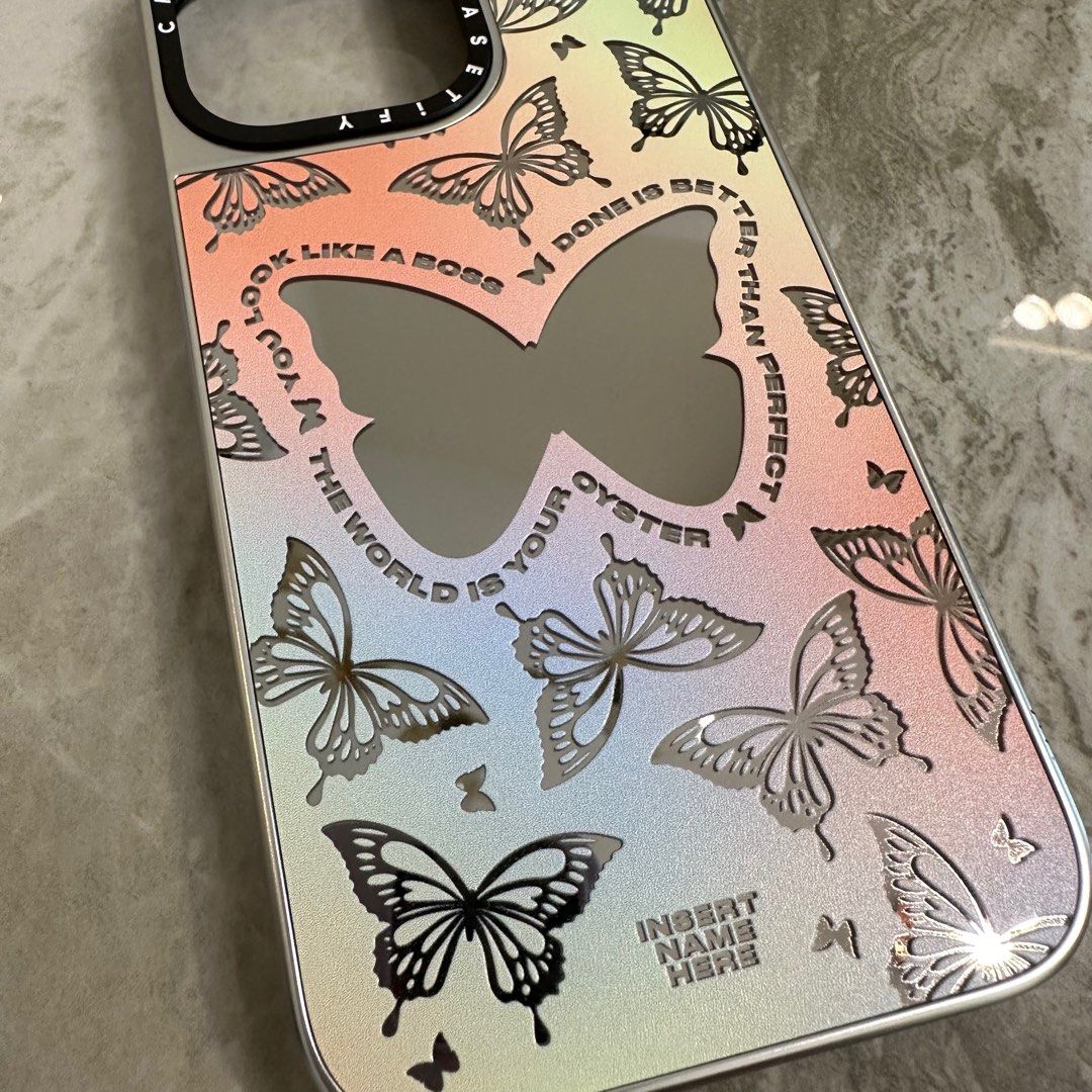Casetify MagSafe 14 pro max You Give Me Butterflies phone case, Mobile ...