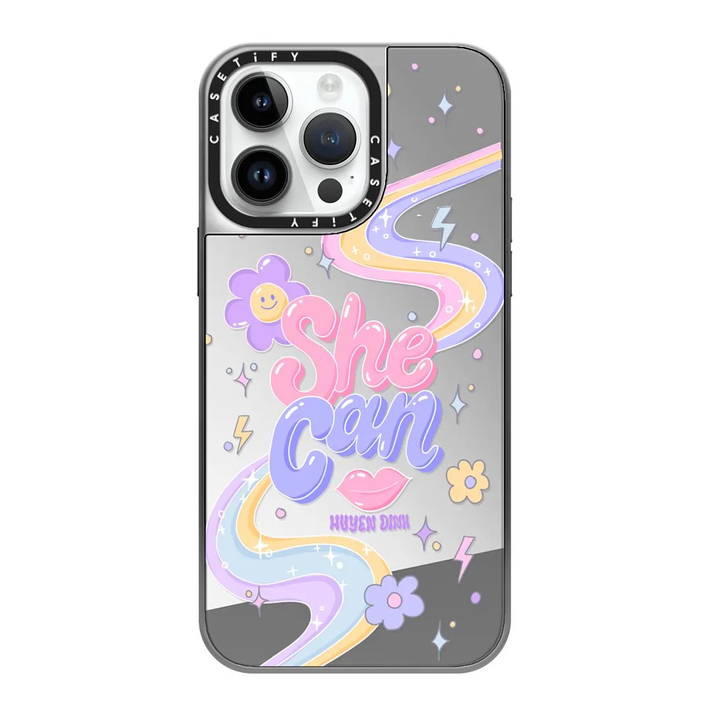 Casetify She Can 14 pro max mirror case, Mobile Phones & Gadgets ...
