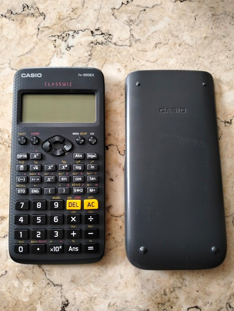 CASIO Classwiz FX-350EX Sci Cal, Mobile Phones & Gadgets, Other Gadgets ...