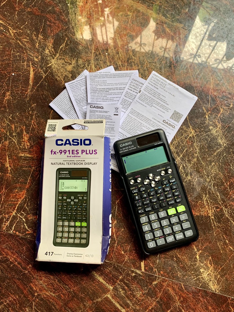 CASIO FX-991 ES PLUS 2ND EDITION, Mobile Phones & Gadgets, Other ...