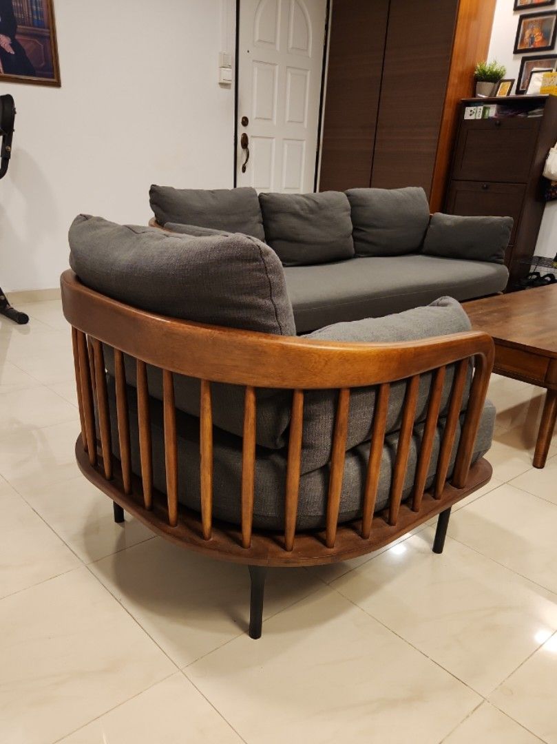 Castlery Wayne Sofa Set 3+1, Furniture & Home Living, Furniture, Sofas ...