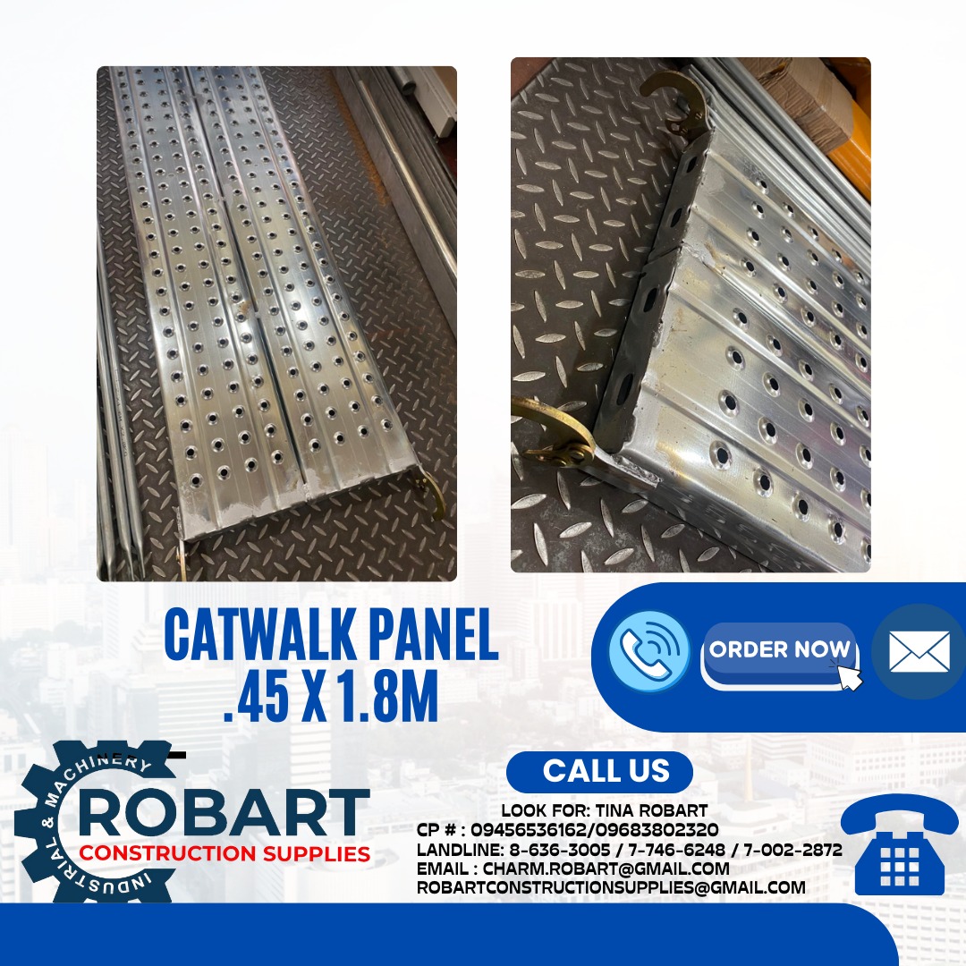 Catwalk Panel .45x 1.8m, Commercial & Industrial, Construction ...