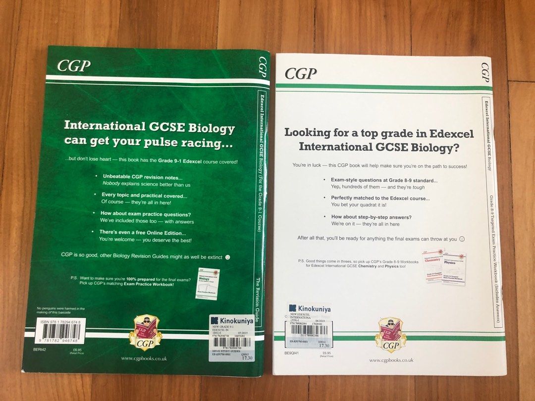 Cgp Edexcel International Gcse Biology Hobbies And Toys Books