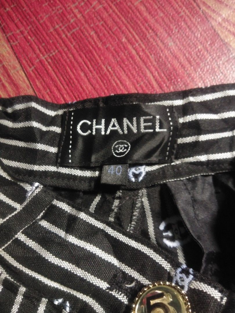 Chanel Monogram Trouser, Women's Fashion, Bottoms, Other Bottoms on ...