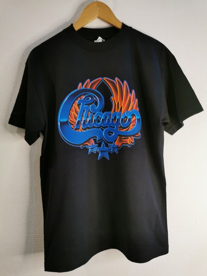 Chicago Band world Tour tshirt 00's, Men's Fashion, Activewear on Carousell