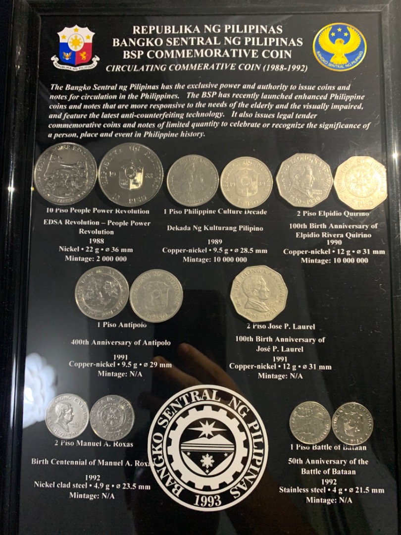 Circulating commemorative coin year 1988 to 1992, Hobbies & Toys ...