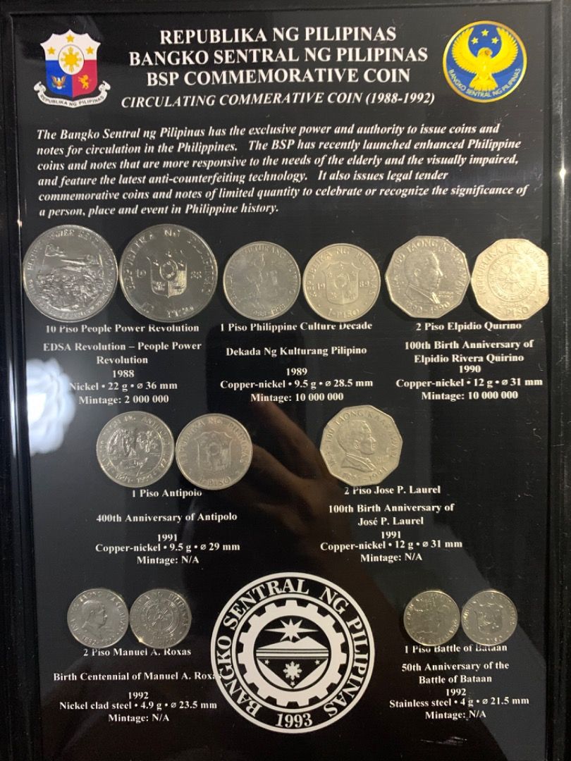 Circulating commemorative coin year 1988 to 1992, Hobbies & Toys ...