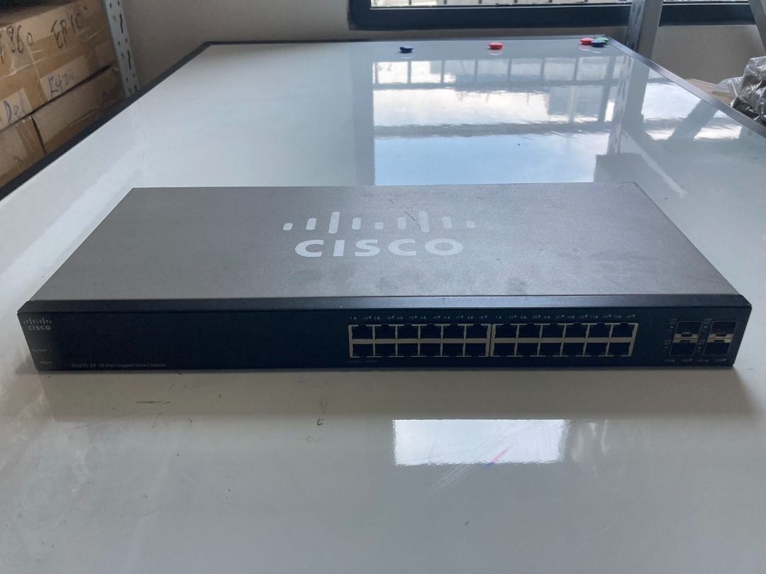 Cisco SG200-28-K9-CN 24Ports, Computers & Tech, Office & Business ...