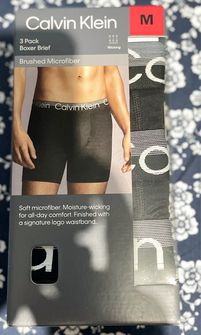 CK 3 Pack Boxer Brief, Men's Fashion, Bottoms, Underwear on Carousell