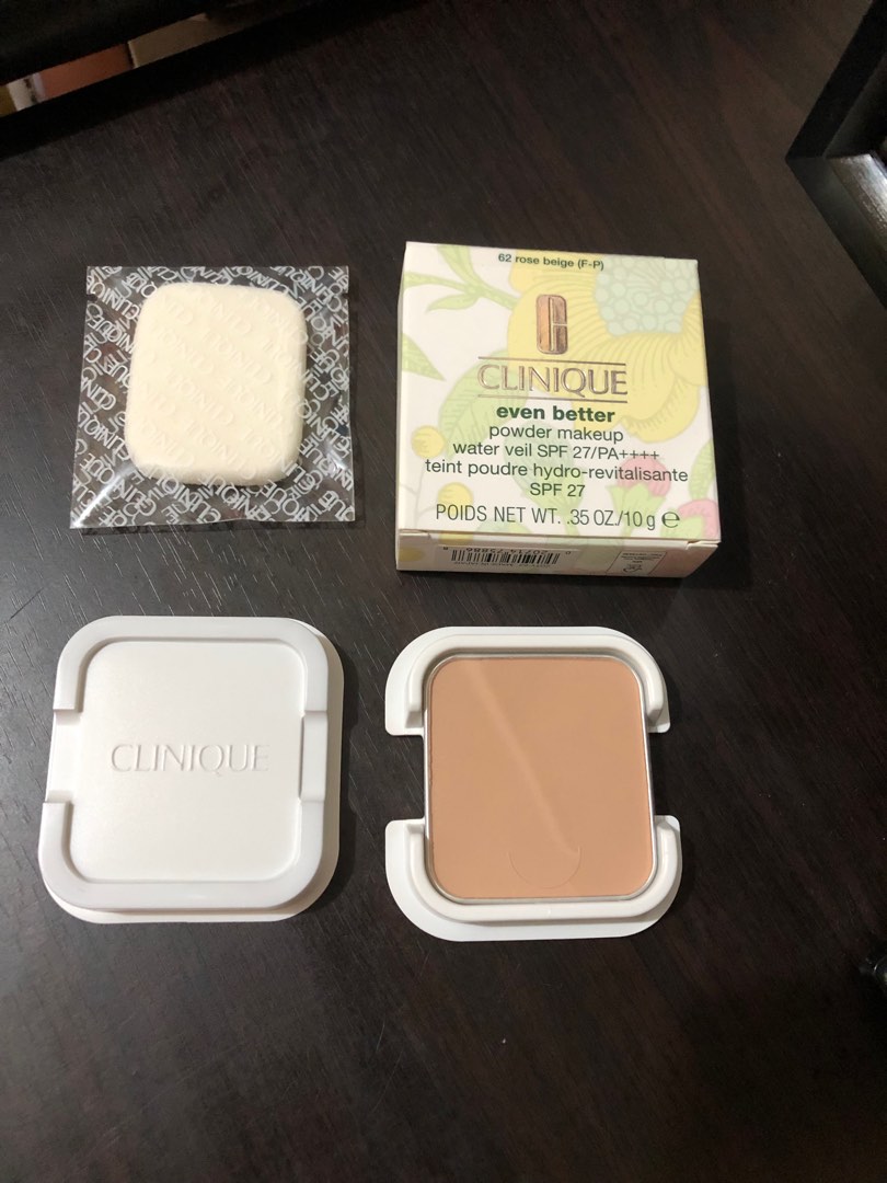 Clinique Powder Foundation (62 rose beige), Beauty & Personal Care ...