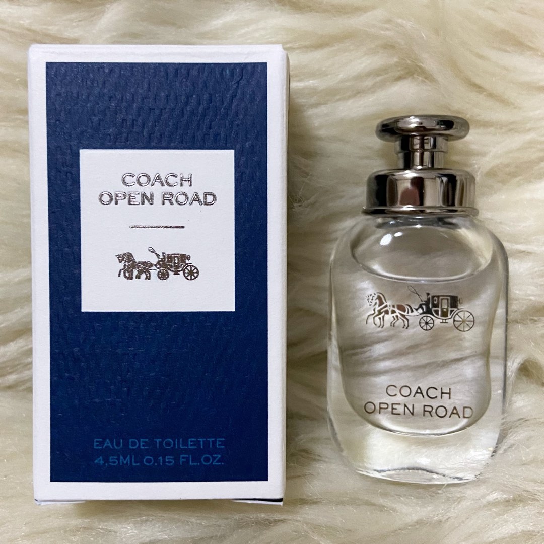 Coach Open Road Eau de Toilette 4.5ml, Beauty & Personal Care ...