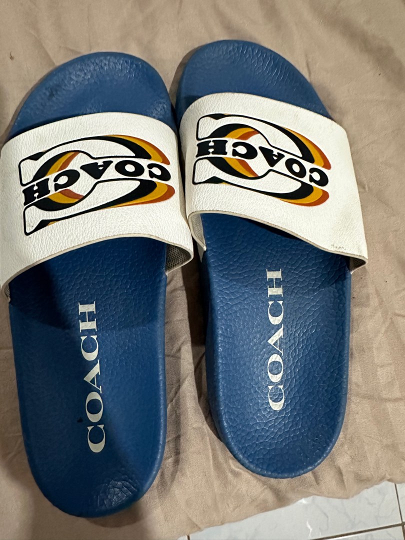 Coach Slide, Women's Fashion, Footwear, Flats & Sandals on Carousell
