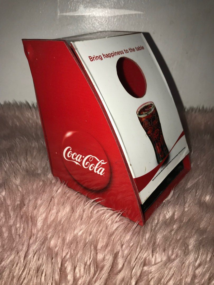 Coca Cola tissue holder, Hobbies & Toys, Memorabilia & Collectibles ...