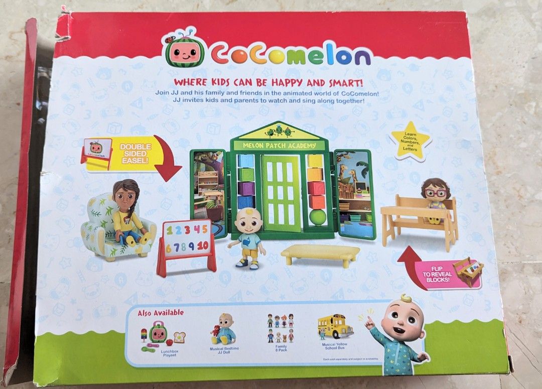 Cocomelon School Time Deluxe Playtime Set, Hobbies & Toys, Toys & Games ...