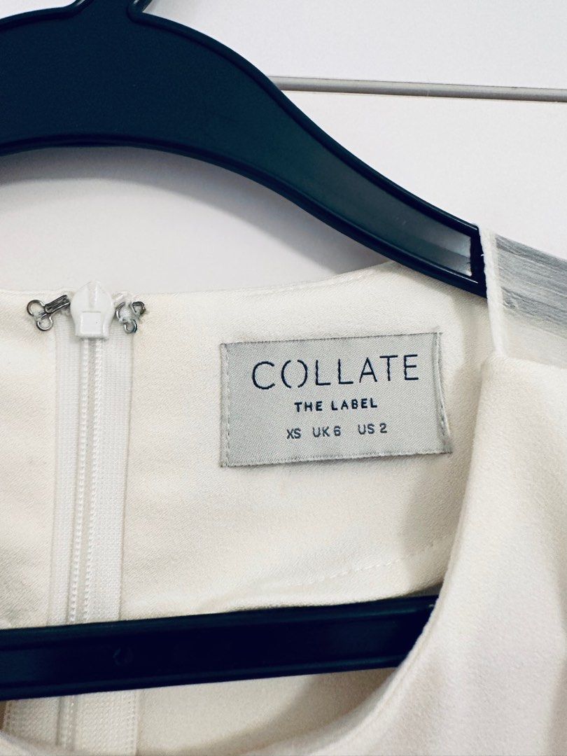Collate the Label Off White Blouse, Women's Fashion, Tops, Blouses on ...