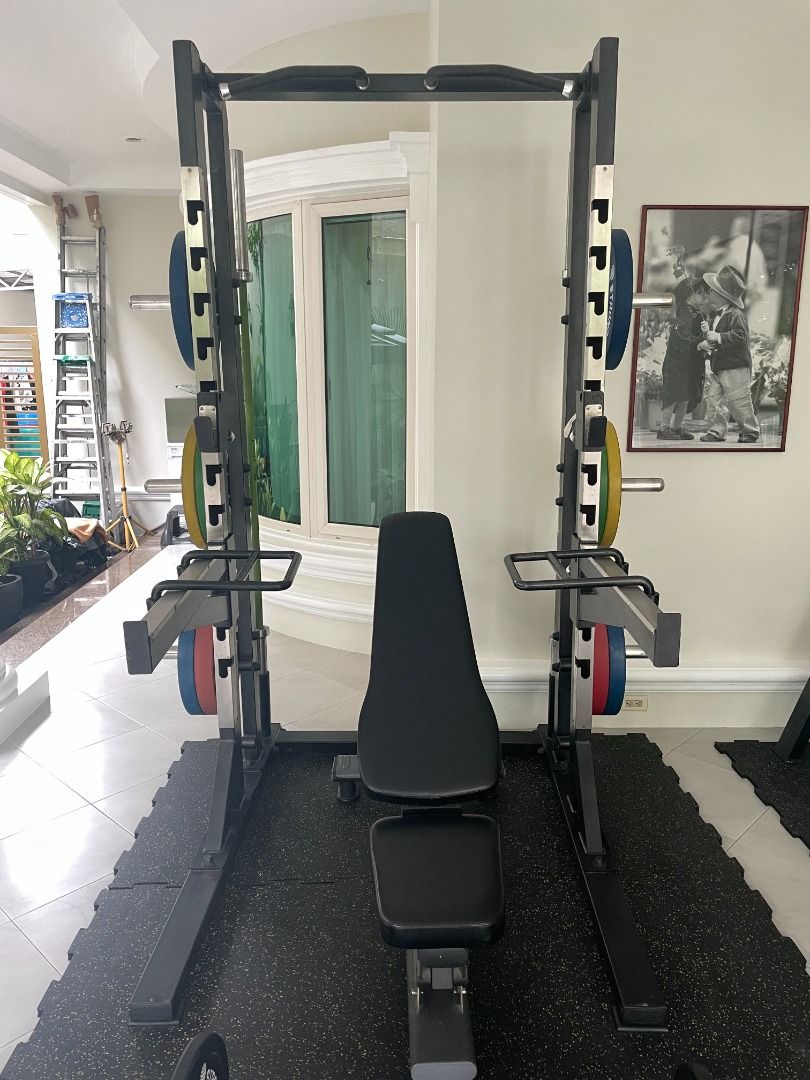 Complete Home Gym Set, Sports Equipment, Exercise & Fitness, Weights ...