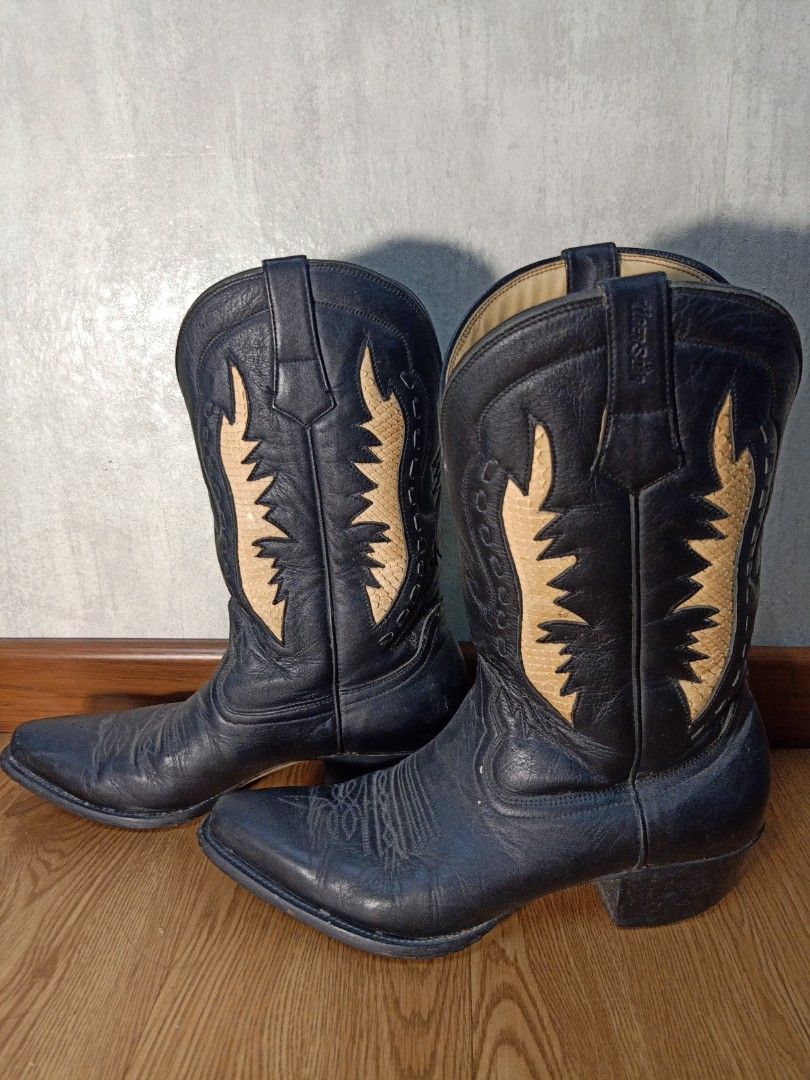Cowboy Boots full inside/out leather, Men's Fashion, Footwear, Boots on ...