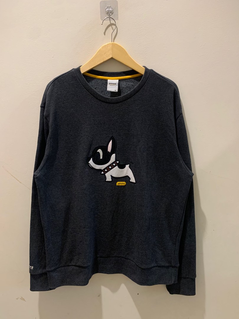 Crewneck Pancoat Second Original, Fesyen Pria, Pakaian , Atasan di ...