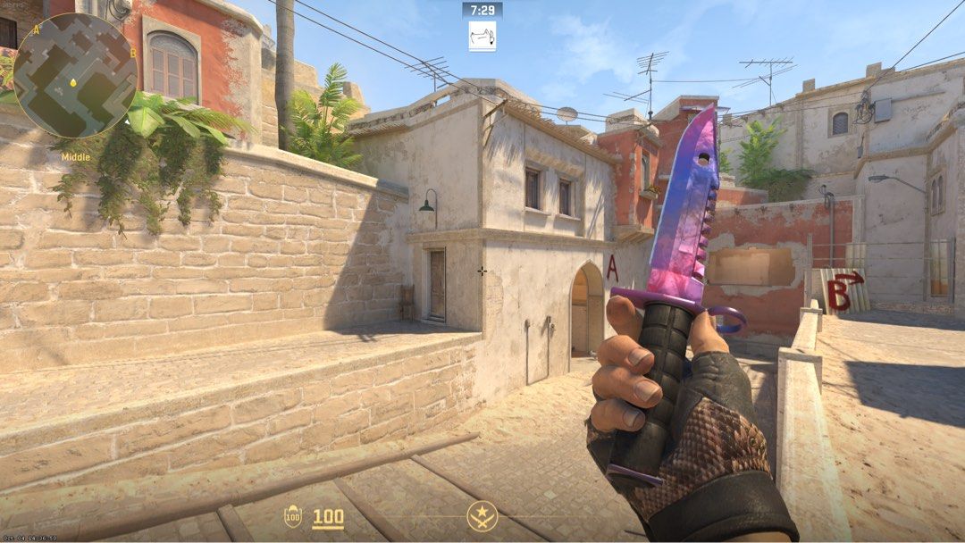 CSGO CS2 M9 Bayonet | Doppler P1 FN, Video Gaming, Gaming Accessories, In-Game Products on Carousell