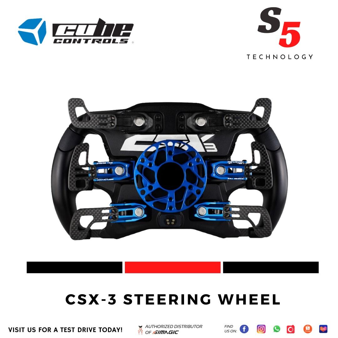 CUBE CONTROL CSX-3 Steering wheel / simracing / eracing / esports ...