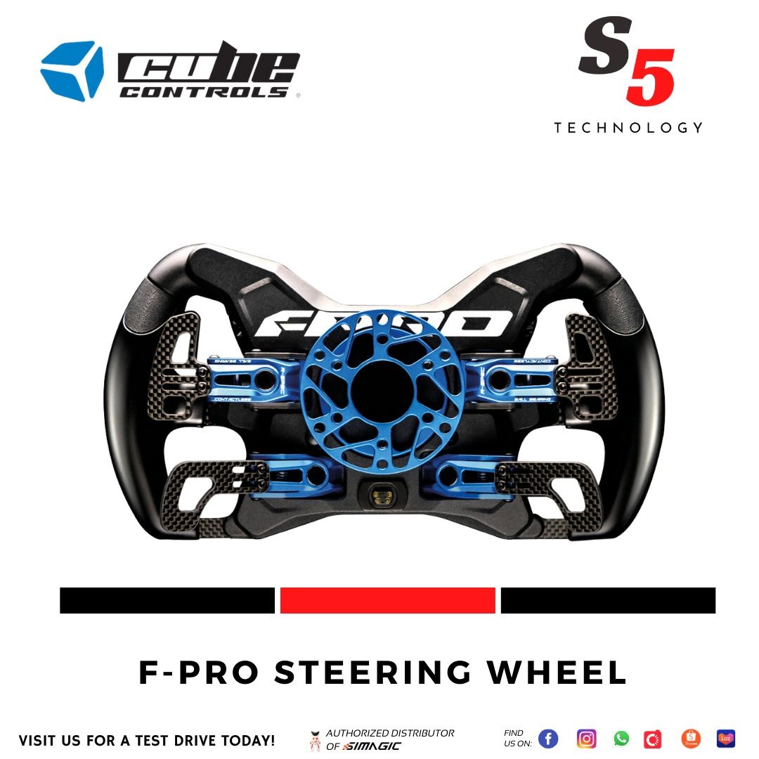 CUBE CONTROL F-PRO steering wheel / simracing / eracing / esports ...