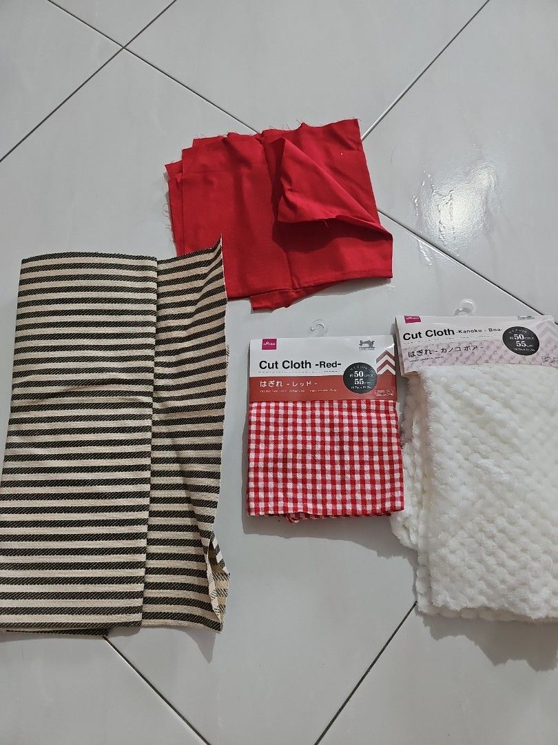 Cut cloth from daiso, Hobbies & Toys, Stationery & Craft, Craft ...