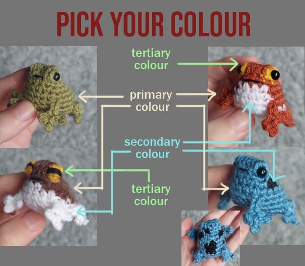 Cute Custom Handmade Tiny Chonky Frog Froggy Crochet Squishy Soft ...