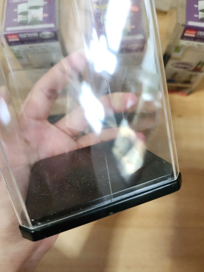 Daiso tall display box, Furniture & Home Living, Home Improvement ...