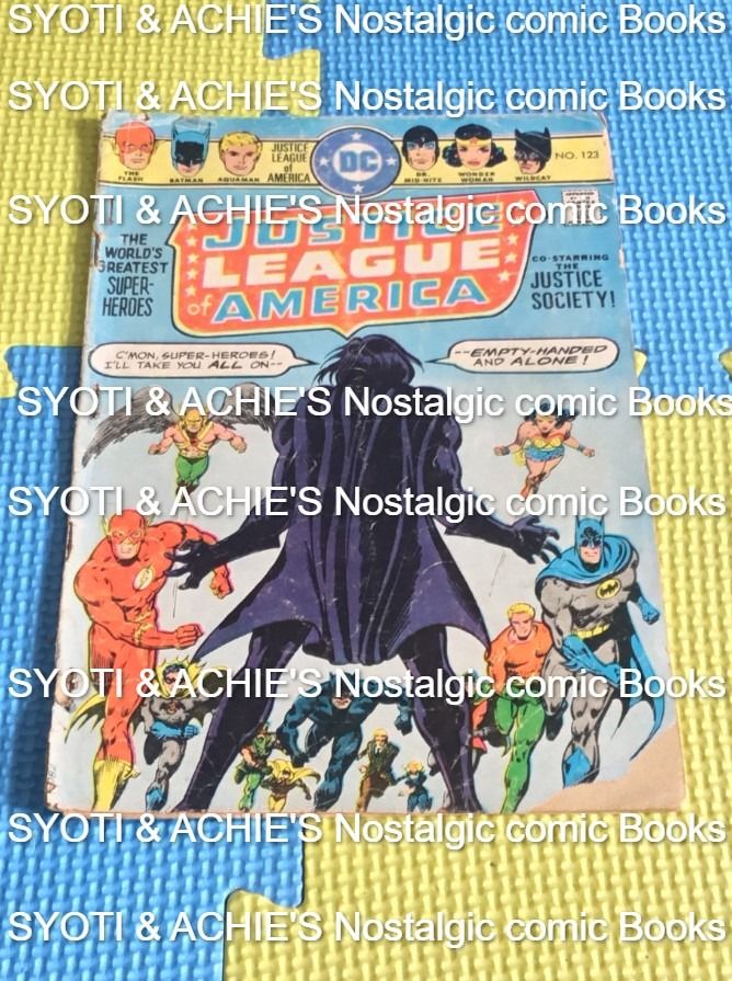 DC Comics Justice League of America Issue No. 123, Hobbies & Toys ...