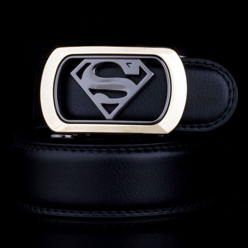 DC Super Hero SuperMan Logo S Men Durable Detachable Automatic ...