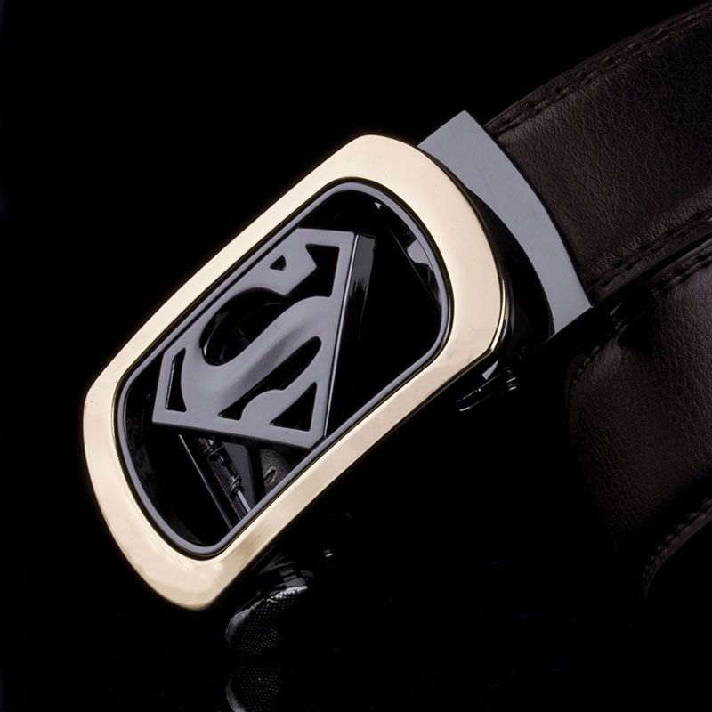 DC Super Hero SuperMan Logo S Men Durable Detachable Automatic ...