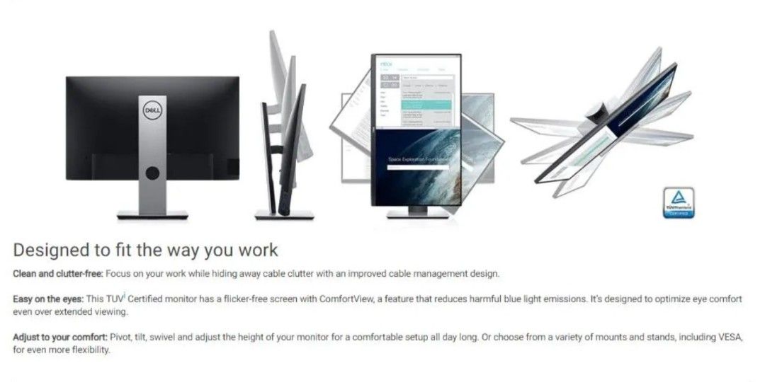 Dell Flat Panel Monitor, Computers & Tech, Parts & Accessories, Monitor ...