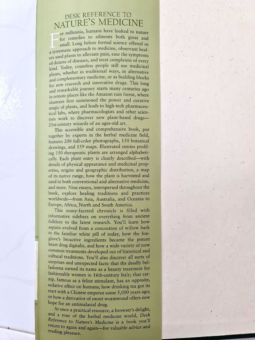 Desk Reference to Nature's Medicine by Steven Foster and Rebecca L ...