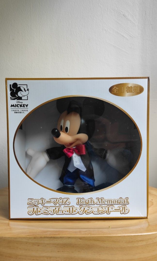 Bnib Disney Mickey Mouse Birth Memorial Figurine Hobbies And Toys Toys