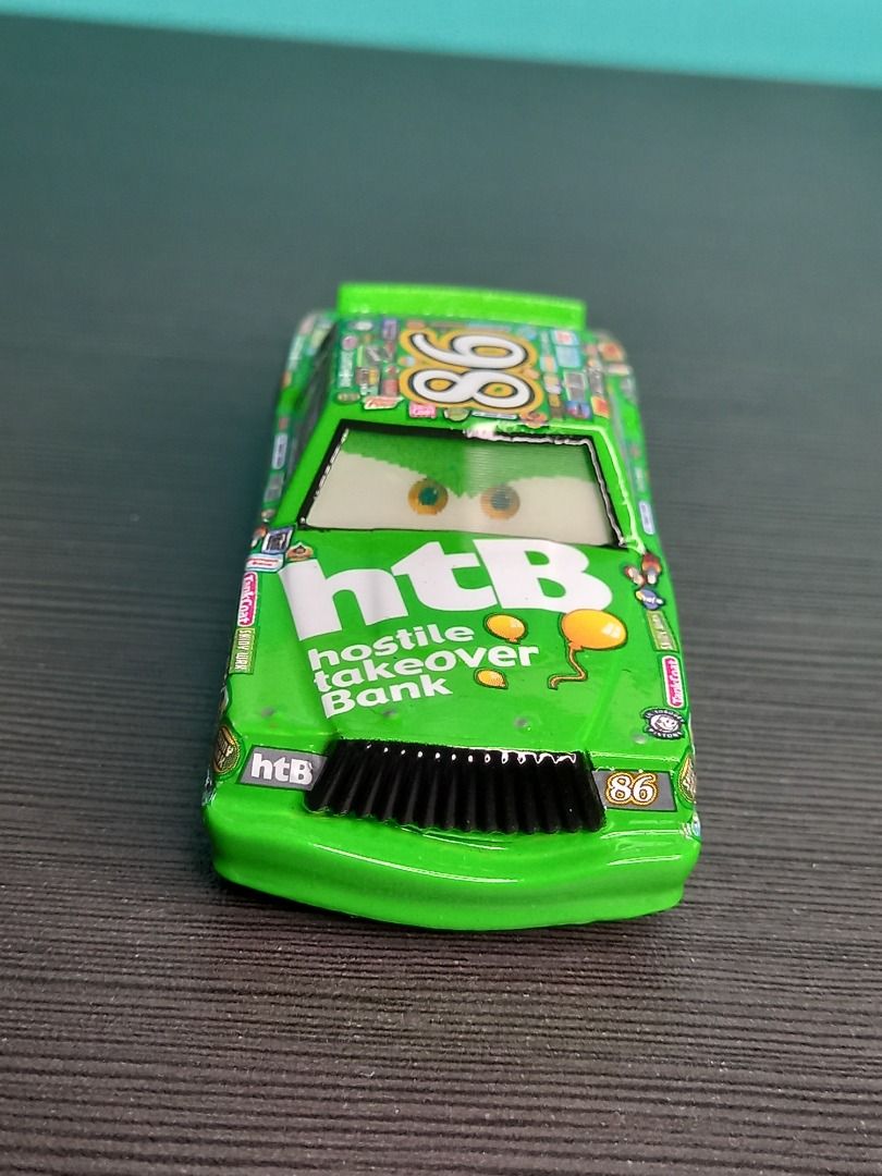 Disney Pixar Cars #86 Chick Hicks HTB Hostile Takeover Bank Diecast 3 ...